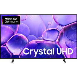 Samsung LED-Fernseher "GU55U8079FU LED-Fernseher", Energieeffizienz: G (A-G), schwarz, 55 ″, Fernseher, Crystal UHD, Q-Symphony, Dolby Surround Sound, Triple Tuner, Smart-Hub