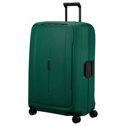 Hartschalen-Trolley Samsonite "ESSENS, verschiedene Größen und Farben", Gr. B/H/T: 56cm x 81cm x 34cm 140 l, grün (alpine grün), Polypropylen, Strukturmuster, Koffer, Reisekoffer Hartschalenkoffer Koffer für Flugreisen TSA-Schloss