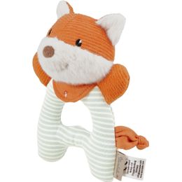 Greifling Sterntaler "Fuchs Filou", rost, Greifspielzeug, KinderB:11cm L:15cm, Baumwolle, Polyester, mit Rassel, B:11cm L:15cm