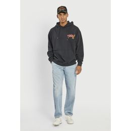 REDEFINED REBEL EST. 2013 Sweatshirt REDEFINED REBEL "Redefined Rebel Sweat RRMemphis Sweat", Herren, Gr. M, schwarz (schwarz flame), Fleece, 100% Baumwolle, lang, Sweatshirts Sweatshirt