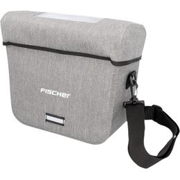 FISCHER BIKE FISCHER Fahrrad Lenkertasche &raquo;PLUS Cita&laquo; grau Lenkertasche