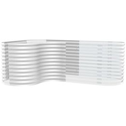Vitavia Hochbeet &raquo;Erweiterung Curve 858&laquo; BxTxH: 80x80x86 cm silber B/H/T: 80cm x 85,8cm x 80cm