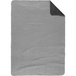 Biberna Wohndecke &raquo;Eva&laquo; wohlig warme Melange Decke aus 100% Baumwolle - made in Germany sturmgrau Obermaterial: 100% Baumwolle B/L: 150 cm x 200 cm