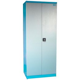 G&uuml;de G&Uuml;DE Werkzeugschrank &raquo;TYP BG&laquo; B/T/H: 78x58x193 cm, abschlie&szlig;bar blau/grau