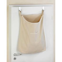 Wenko W&auml;schesortierer &raquo;Canguro&laquo; Baumwolle, 65 l beige Baumwolle, Edelstahl