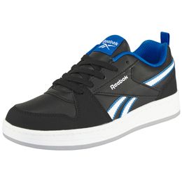 Trainingsschuh Reebok CLASSIC "REEBOK ROYAL PRIME 2.0", Gr. 34, schwarz, weiß, optimumblau, Synthetik, Schuhe