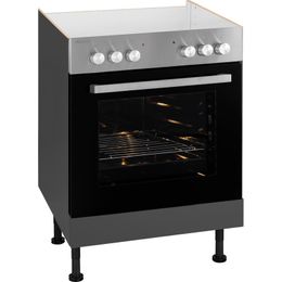 Optifit Herdumbauschrank &raquo;Parma&laquo; Breite 60 cm anthrazit