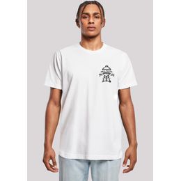 T-Shirt F4NT4STIC "Vatertag Grill Master für BBQ-Väter", Herren, Gr. 4XL, weiß, Obermaterial: 100% Baumwolle, regular fit, Rundhals, ohne Bündchen, Shirts, Premium Qualität