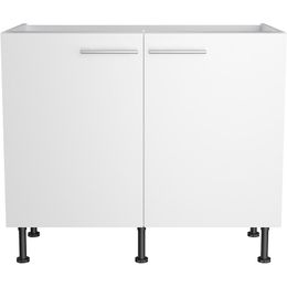 Optifit Sp&uuml;lenschrank &raquo;Klara&laquo; Breite 100 cm wei&szlig; Spanplatte