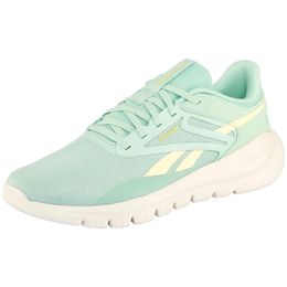 Trainingsschuh Reebok "SPLIT FLEX", Damen, Gr. 37,5, glitch aqua, chalk, gelb haze, Synthetik, Textil, Schuhe