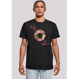 T-Shirt F4NT4STIC "Rockband Genesis That's All 45", Herren, Gr. 4XL, schwarz, Obermaterial: 100% Baumwolle, regular fit, Rundhals, ohne Bündchen, Shirts, Herren,Premium Merch,Regular-Fit,Basic,Bandshirt