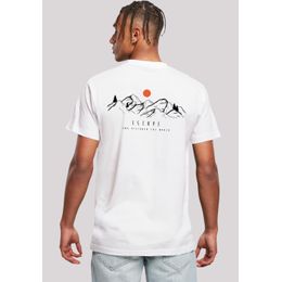 T-Shirt F4NT4STIC "Discover the world", Herren, Gr. 4XL, weiß, Obermaterial: 100% Baumwolle, regular fit, Rundhals, ohne Bündchen, Shirts, Print
