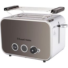 Russell Hobbs Toaster &raquo;Distinctions Titanium 26432-56&laquo; 2 kurze Schlitze f&uuml;r 2 Scheiben 1600 W silber Toaster