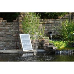 Ubbink Solarpumpe &raquo;SolarMax 600&laquo; 610 l/h wei&szlig; Nur bei direkter Sonneneinstrahlung aktiv