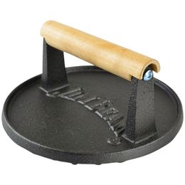 JIM BEAM BBQ Burgerpresse Ø 17, 8 cm schwarz