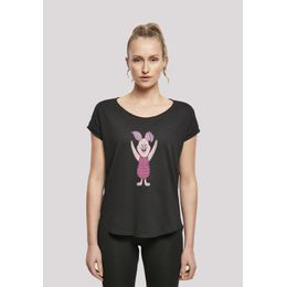 T-Shirt F4NT4STIC "Disney Winnie Puuh Ferkel", Damen, Gr. 4XL, schwarz, Obermaterial: 100% Baumwolle, regular fit, Rundhals, ohne Bündchen, Shirts, Print