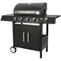 El Fuego Gasgrill &raquo;San Angelo&laquo; BxTxH: 120x48x110 cm schwarz