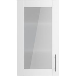 Optifit Glash&auml;ngeschrank &raquo;Ahus&laquo; Breite 50 cm wei&szlig; wei&szlig;, B/H/T: 50cm x 89,6cm x 34,9cm, T&uuml;ren: 1 Stk.
