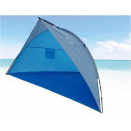 EXPLORER Strandmuschel &raquo;Reise-Strandmuschel&laquo; blau B/H/L: 125cm x 125cm x 240cm Strandmuschel