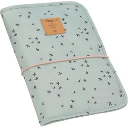 L&auml;ssig L&Auml;SSIG Windeltasche &raquo;Casual, Changing Pouch, Floral Mint&laquo; PETA-approved vegan gr&uuml;n B/H/T: 18cm x 25,5cm x 2,5cm Windeltasche