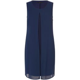 Emilia Lay - Ärmelloses Kleid, blau, Gr. 50 / XL