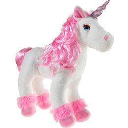 Heunec Kuscheltier &raquo;Einhorn mit Puppenhaar 40 cm&laquo; pink Kuscheltier