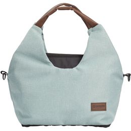 Gesslein Wickeltasche »N°5, mintgrün/tabak« mit Wickelauflage und Flaschenhalter, Made in Germany hellmint