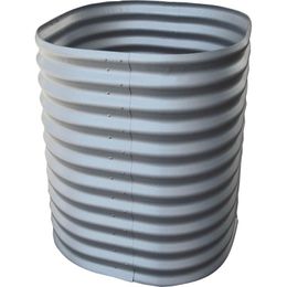 Vitavia Hochbeet &raquo;Terra Rund 858&laquo; BxTxH: 82x82x86 cm silber B/H/T: 82,1cm x 85,8cm x 82,1cm
