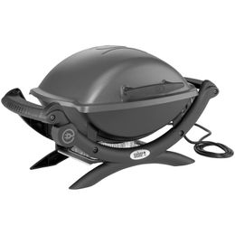 Weber Elektrogrill »Q 1400, Dark Grey« 2200 W Dark Grey