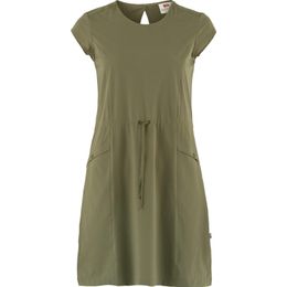 Fjällräven Fjällräven High Coast Lite Dress Damen Kleid olive S - Damenhosen, -röcke & -kleider