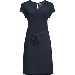 Jack Wolfskin Mola Dress Damen Sommerkleid dunkelblau XL - Damenhosen, -r&ouml;cke & -kleider