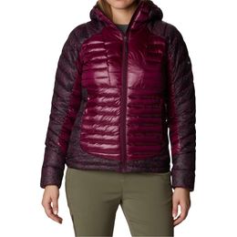 Columbia Labyrinth Loop Damenjacke dunkelrot L - Damenjacken