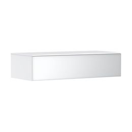 Hansgrohe Xevolos E Sideboard Mattwei&szlig; 1180/550 mit 1 Schubkasten und Abdeckplatte, Oberfl&auml;che Front 54325320