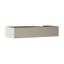 Hansgrohe Xevolos E Waschtischunterschrank Sandbeige Matt 1370/550 mit 2 Schubk&auml;sten f&uuml;r Konsole mit 54323390