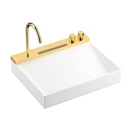 Hansgrohe Avalegra AquaUnit 580/475, Polished Gold Optic, 22472990 22472990