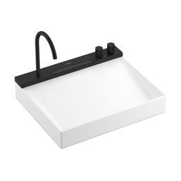 Hansgrohe Avalegra AquaUnit 580/475, Mattschwarz, 22472670 22472670
