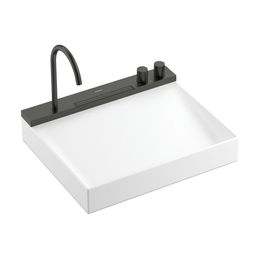 Hansgrohe Avalegra AquaUnit 580/475, Brushed Black Chrome, 22472340 22472340