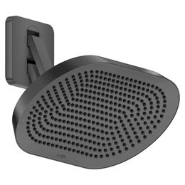 Hansgrohe AXOR ShowerSphere Kopfbrause 370/220 2jet EcoSmart mit beweglichem Brausearm, Brushed Blac 39746340