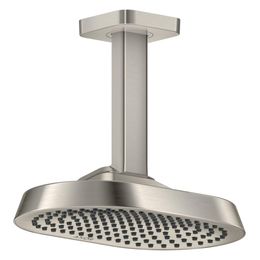 Hansgrohe AXOR ShowerSphere Kopfbrause 250/160 1jet mit Deckenanschluss, Edelstahl Optic, 39763800 39763800