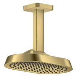 Hansgrohe AXOR ShowerSphere Kopfbrause 250/160 1jet mit Deckenanschluss, Brushed Brass, 39763950 39763950