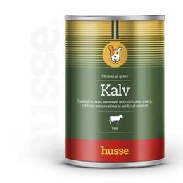 husse 9 Dosen je 1.275 kg St&uuml;ckchen Kalb in Sauce (11.48 KG)