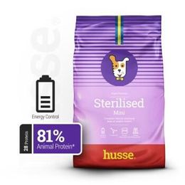 husse Sterilised Mini &ndash; Trockenfutter f&uuml;r kleine, kastrierte Hunde, 4 kg