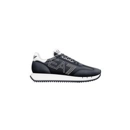EA7 Emporio Armani Sneaker 'Black & White' Herren Gr&ouml;&szlig;e 45/45.5 grau / schwarz / wei&szlig;