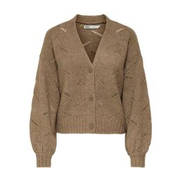 Only Strickjacke Damen Gr&ouml;&szlig;e XL braun