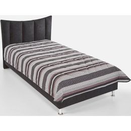 Westfalia Schlafkomfort Tagesdecke schwarz Polyester B/L: 235cm x 225cm