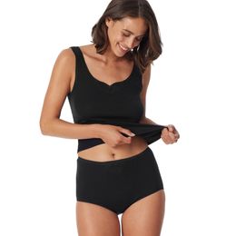 Schiesser Slip Damen Gr&ouml;&szlig;e M schwarz