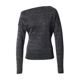 ABOUT YOU Pullover 'Duffy' Damen Gr&ouml;&szlig;e S schwarz / silber