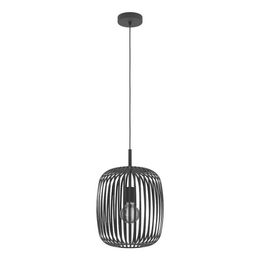 Eglo H&auml;ngeleuchte, Schwarz, Metall, oval,oval, 110 cm, Lampen & Leuchten, Innenbeleuchtung, H&auml;ngelampen, Esstischlampen