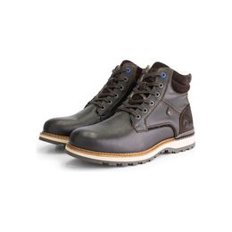 TRAVELIN' Leder-Boots "Sundby" in Braun - 55% | Größe 46 | Herrenstiefel