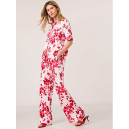 Taifun Bluse in Wei&szlig;/ Rot/ Rosa - 65% | Gr&ouml;&szlig;e 36 | Damen-blusen